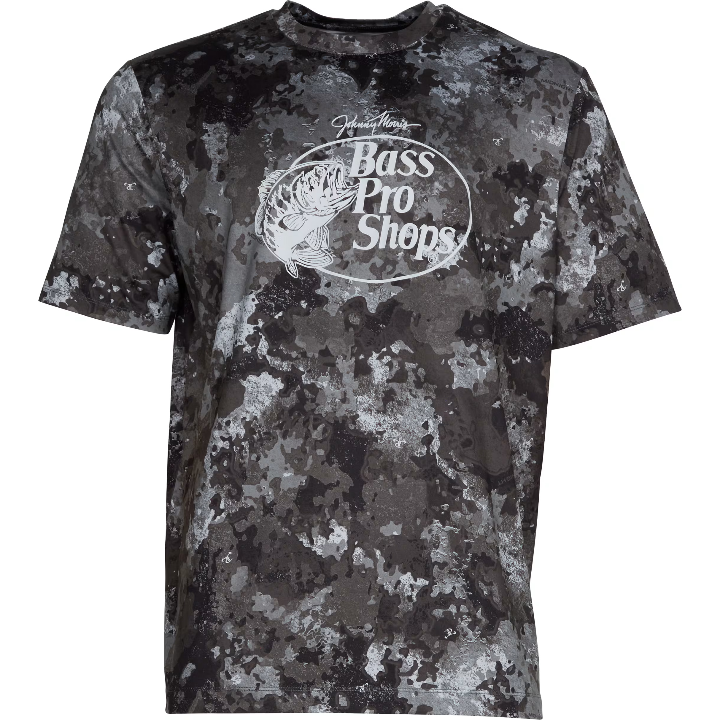 Bass Pro Shops Logo Camo Performance Short-Sleeve Shirt for Men | Bass ...